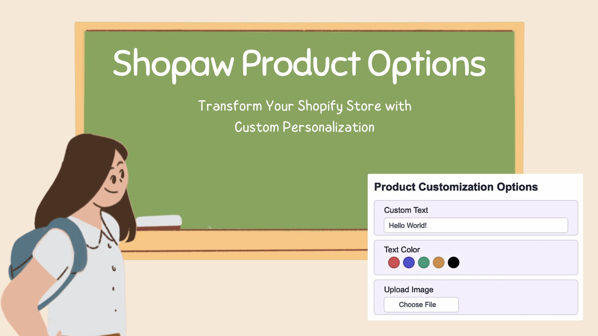 Transform Your Shopify Store with Custom Product Personalization